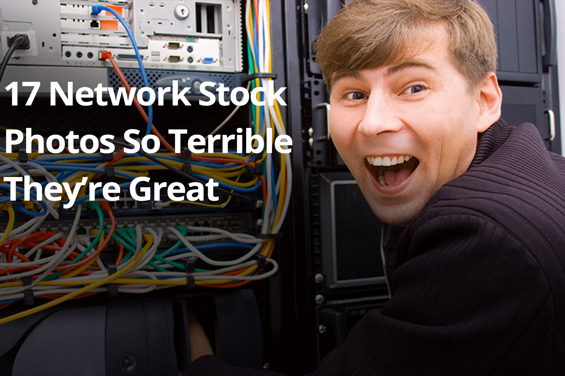 17 Network Stock Photos So Terrible They’re Great - Auvik Networks Inc.
