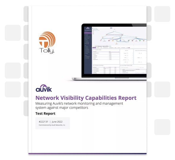 Network Visibility Capabilities Report - Auvik Networks