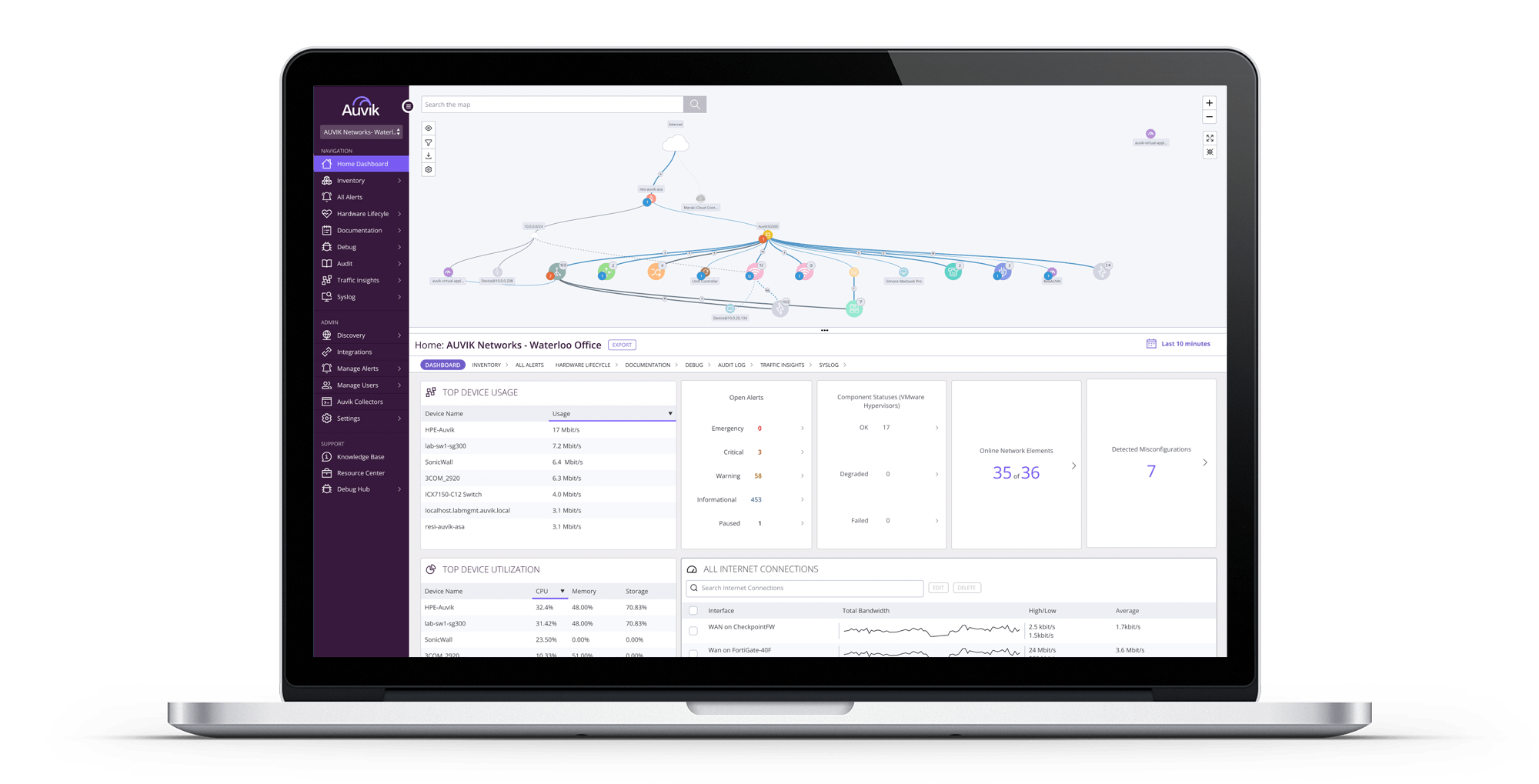 In Depth Network Traffic Analysis Software Auvik In Depth Network Traffic Analysis Software Auvik
