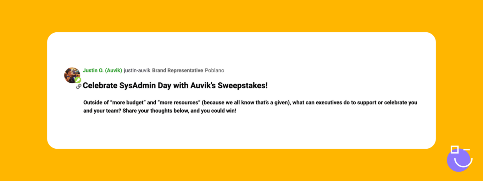 SysAdmin Day 2024: How to Show IT Your Appreciation